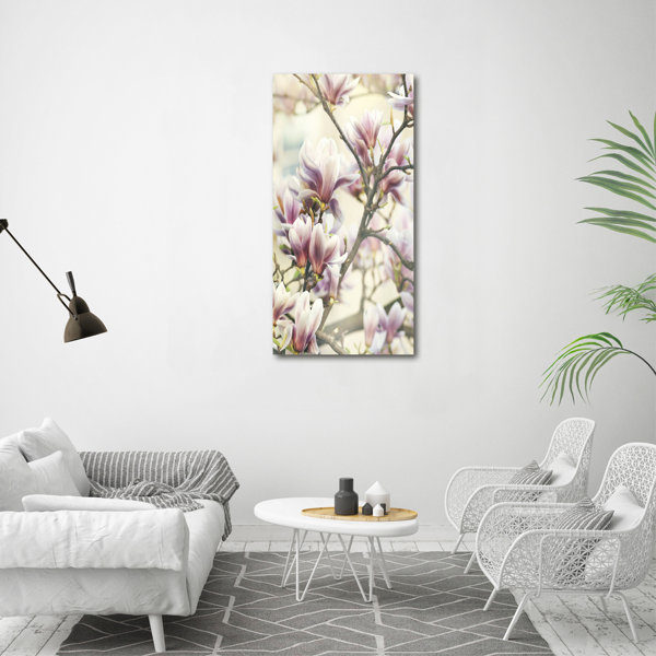 Ebern Designs Magnolia - Kunstdrucke auf Leinwand - Wrapped Canvas | Wayfair.de